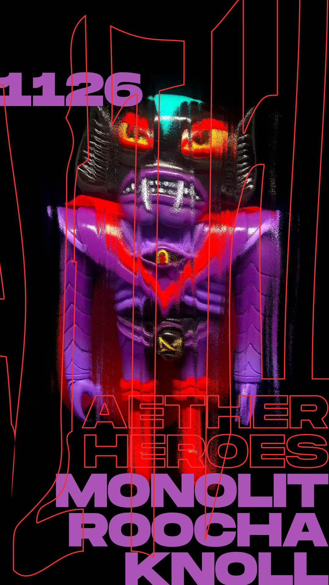 Aether Heroes with Monolit, Roocha, Knoll at Aether Club Budapest, Budapest