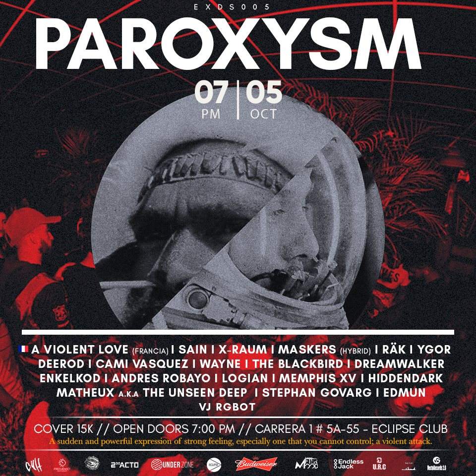 Paroxysm - Exds005 at Eclipse Club Chia, Medellin
