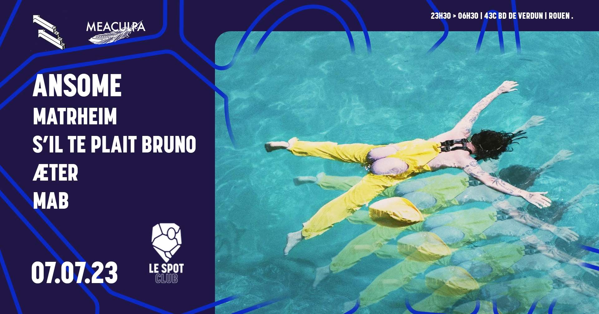 Le Spot Club invite: MEACULPA & CARE/MESS with Ansome bei Le Spot Club ...