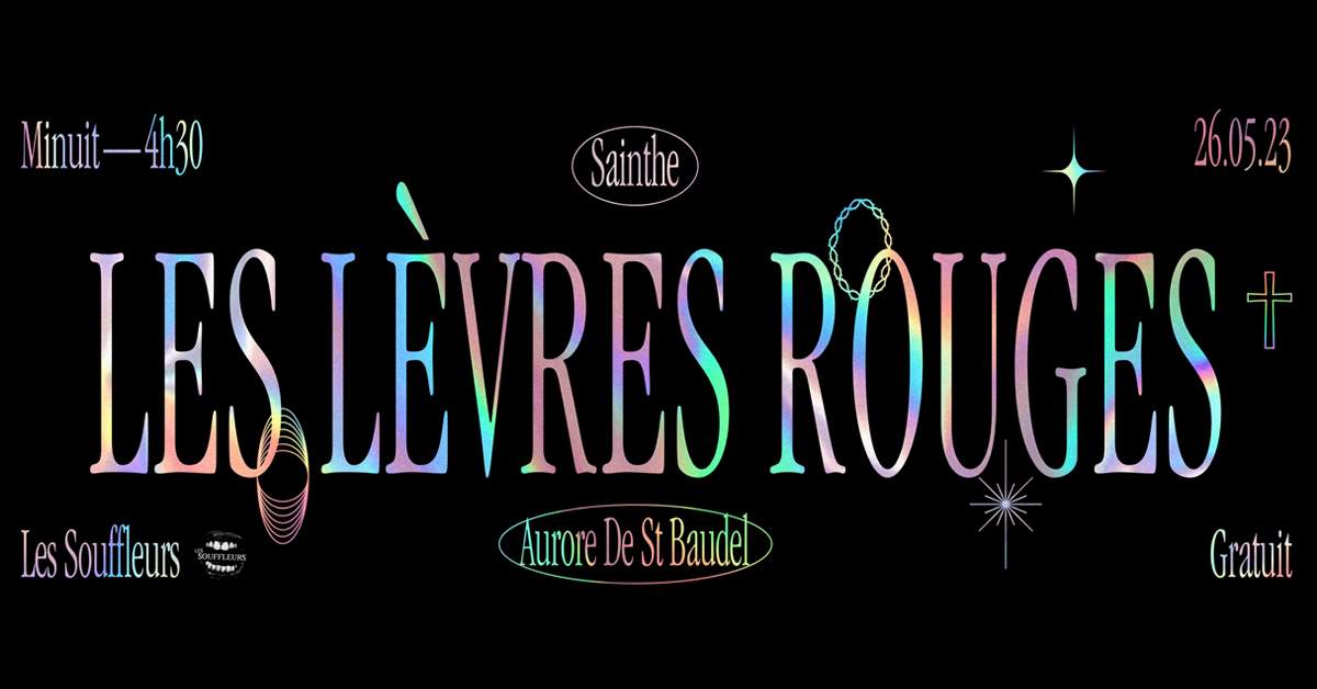 Les lèvres rouges with Sainthe x Aurore de St Baudel [ Dark Disco ...
