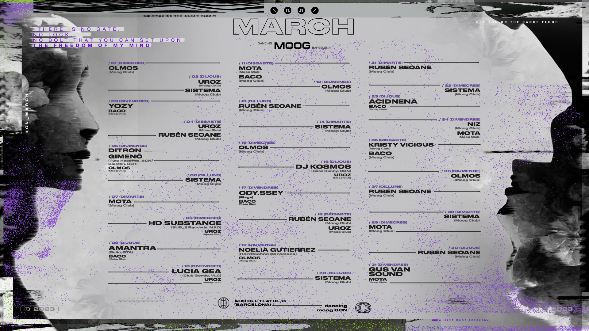 Olmos (MOOG Club) at Moog Club, Barcelona