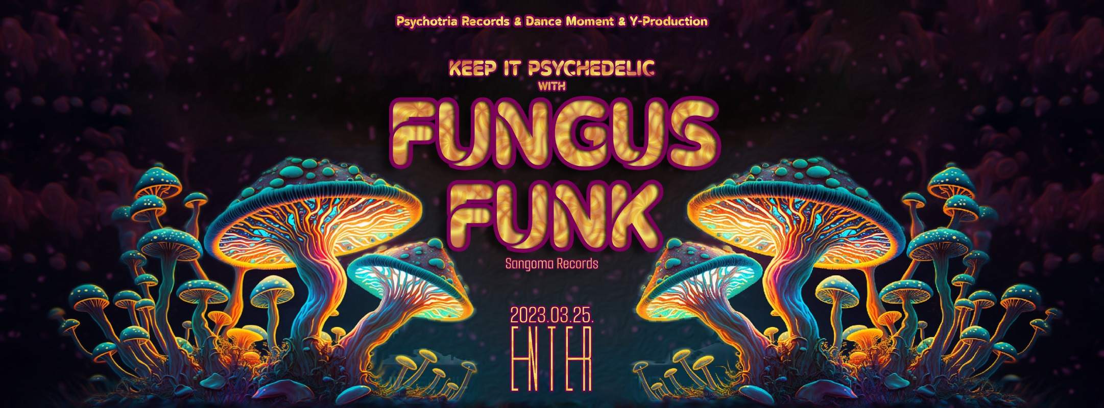 Keep it Psychedelic with Fungus Funk - Psychotria Records Label Night ...