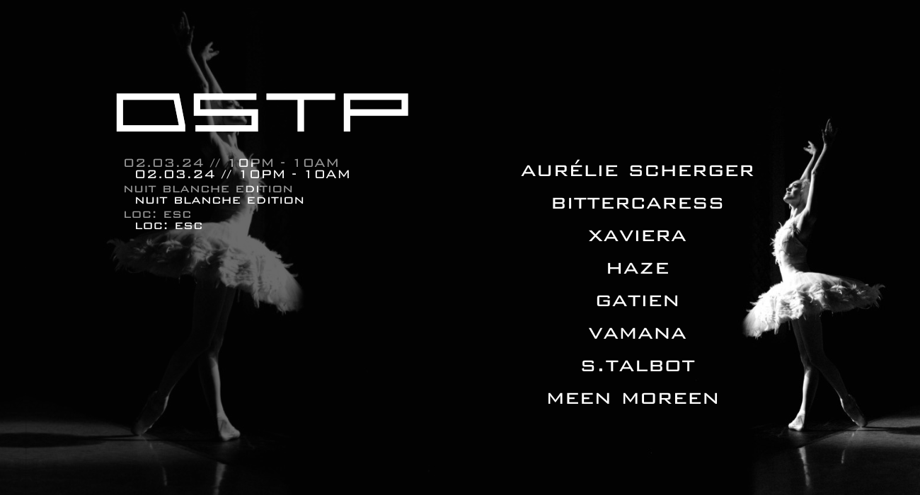 DSTP night: Nuit Blanche Edition at ESC, Montreal