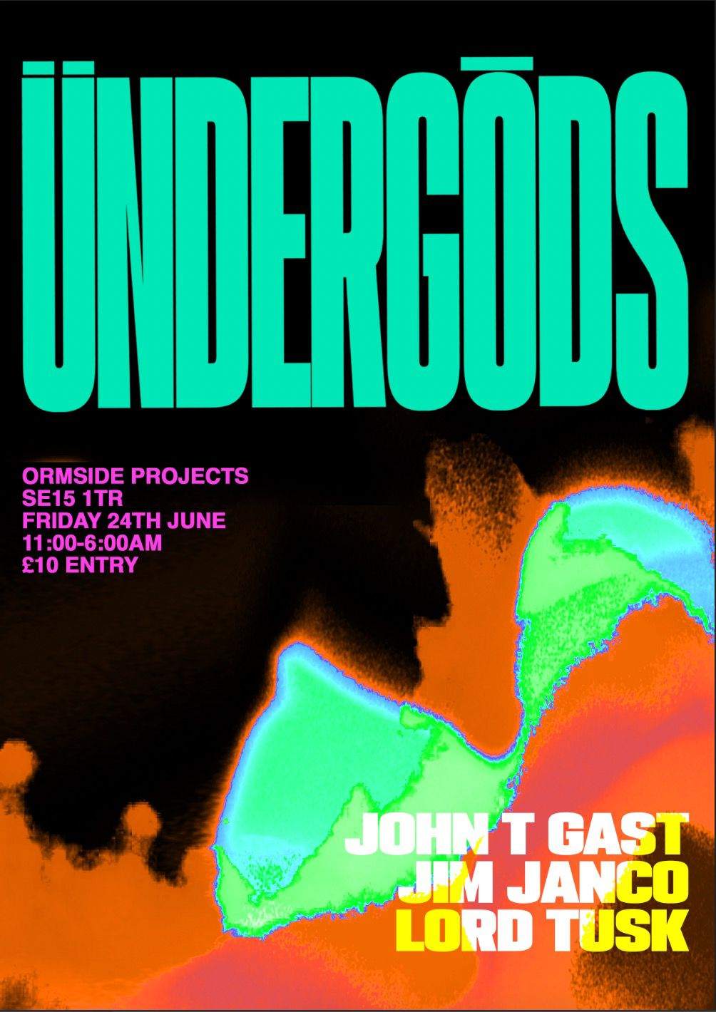 ÜNDERGØDS at Ormside Projects, London