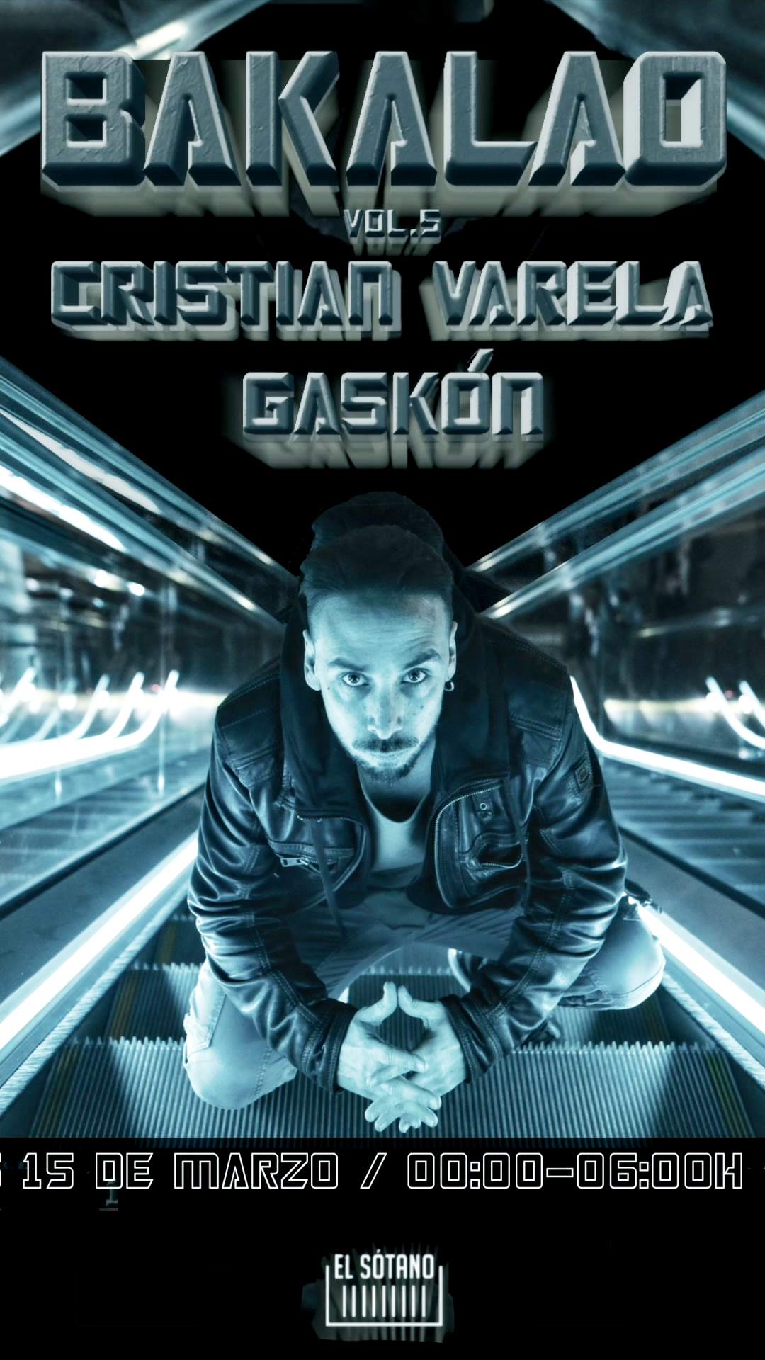 Bakalao Special: Cristian Varela, Gaskón at EL SÓTANO, Madrid