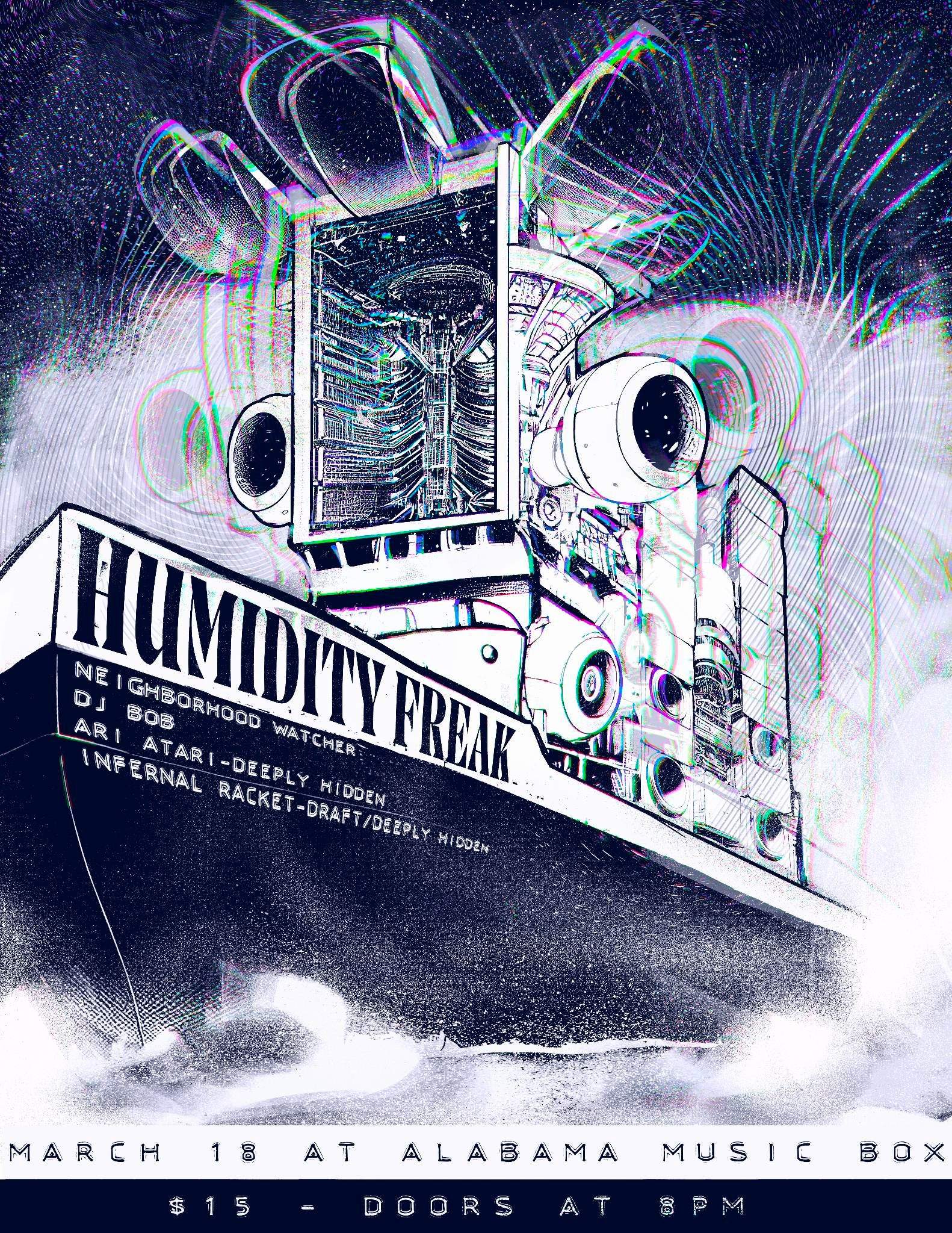 Humidity Freak at Alabama Music Box, Alabama