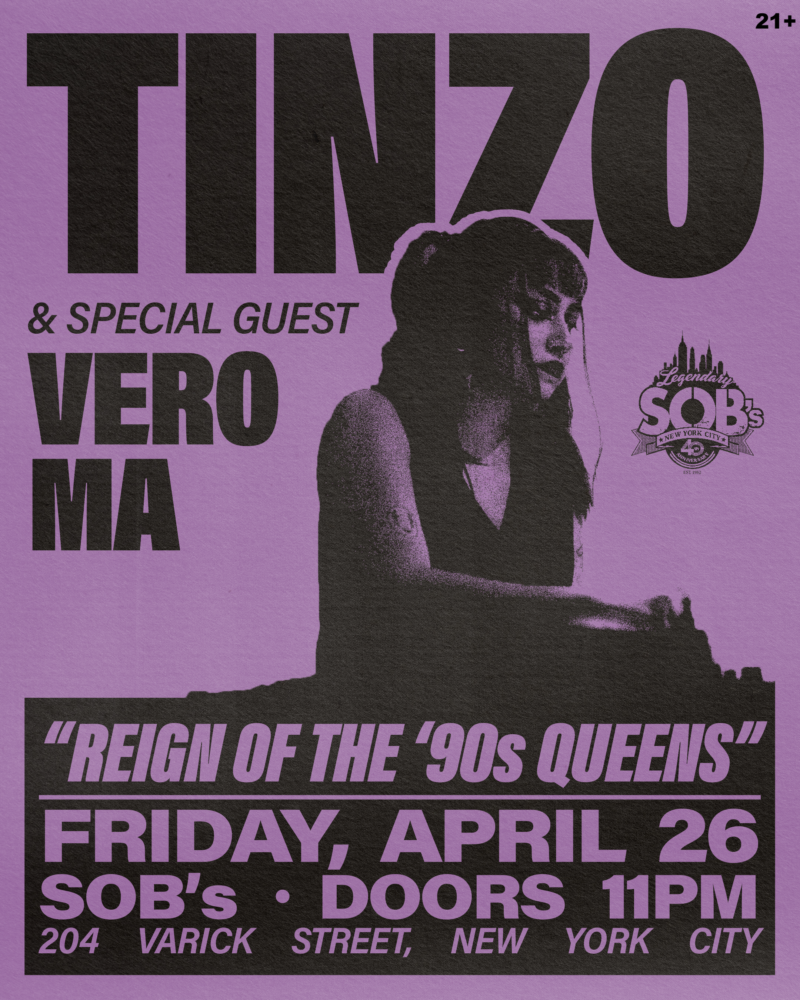 Tinzo: Reign of the 90s Queens at SOBs, New York City