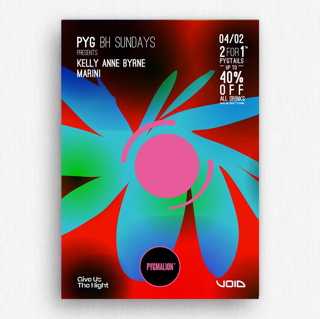 Pyg Sundays presents Kelly Anne Byrne & MARINI at Pygmalion, Dublin
