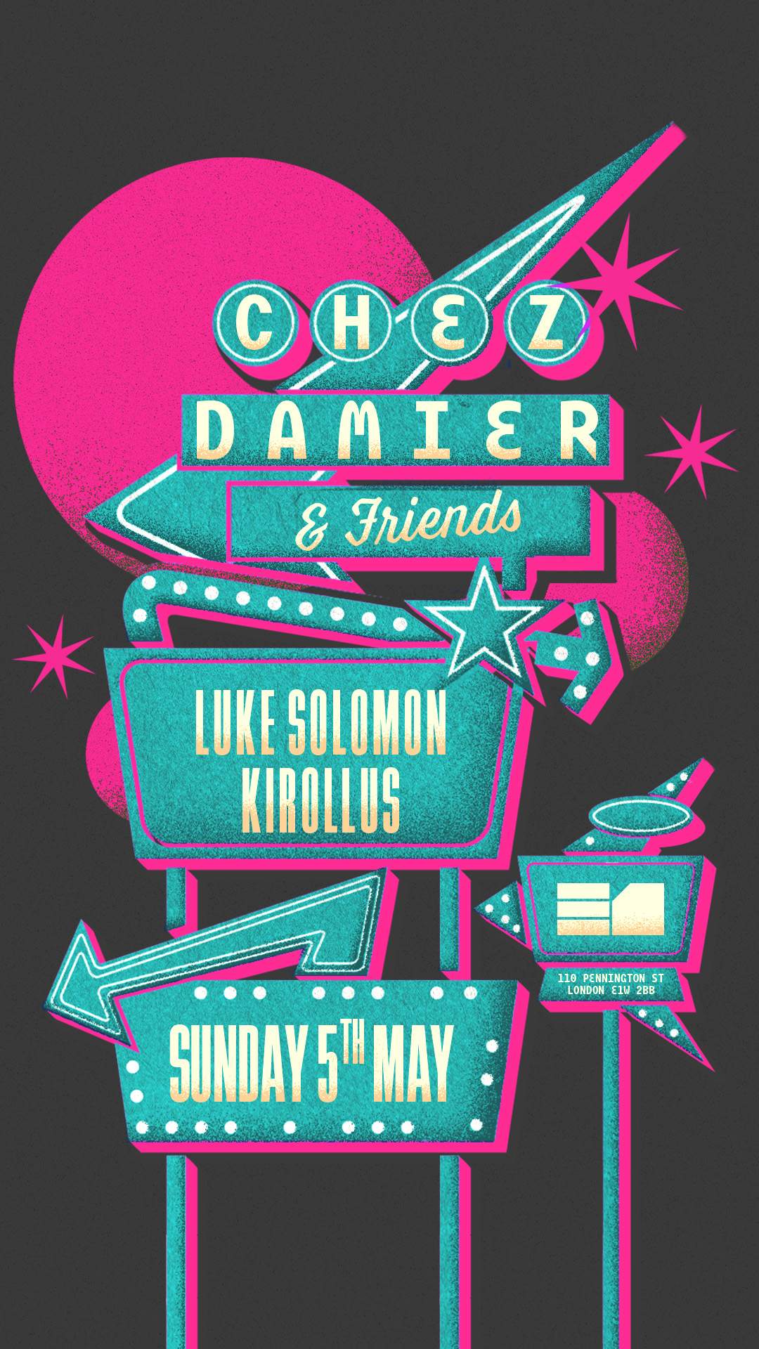 Chez Damier, Luke Solomon, Kirollus (Exclusive House Set) at E1, London