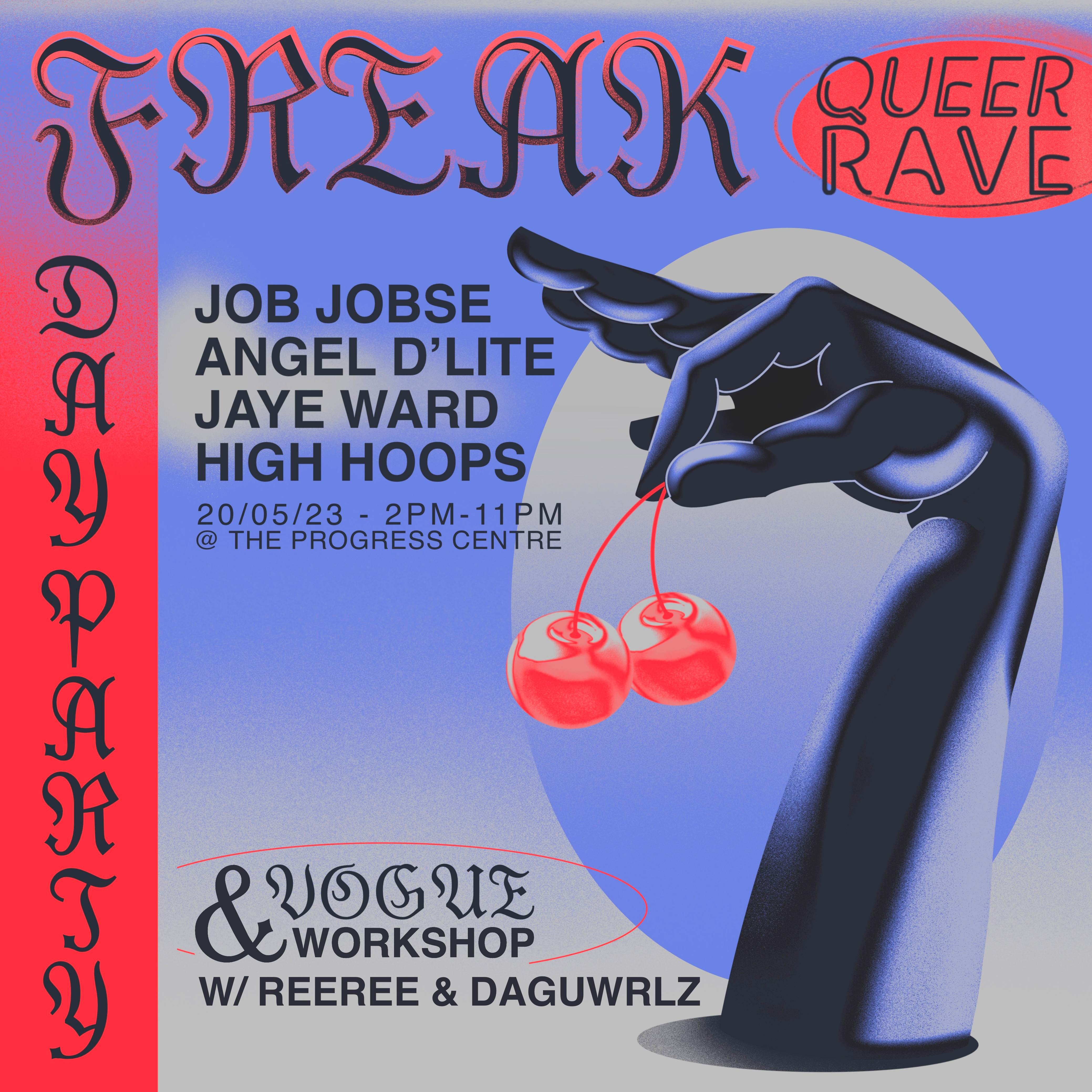 Freak Queer Rave w/ Job Jobse, Angel D'lite, Jaye Ward + more Special ...
