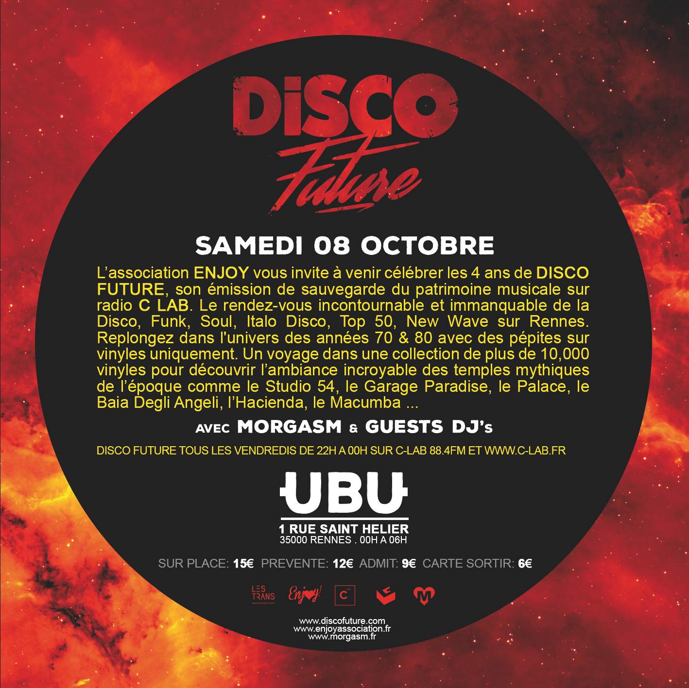 Disco Future - 4th Bday at Ubu Club, West