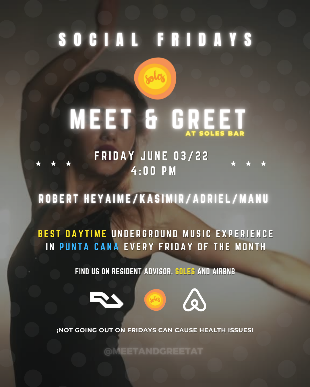 Meet & Greet en Soles Chill Out Bar, República Dominicana