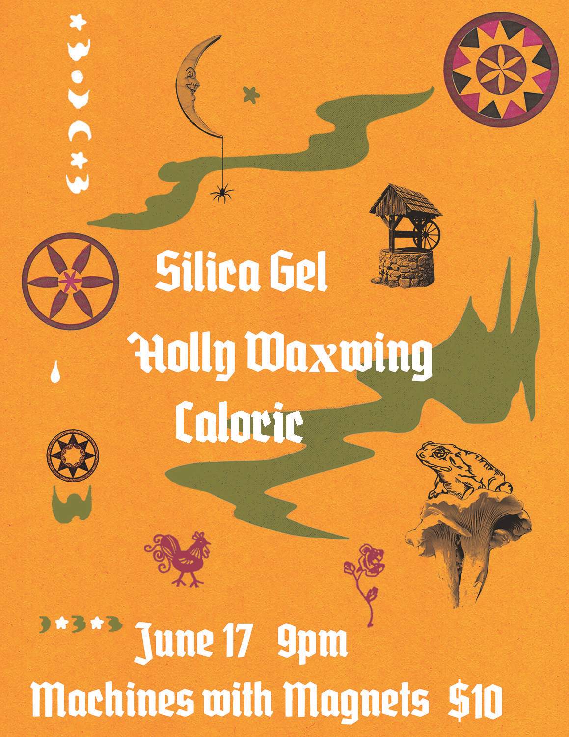 Caloric + Silica Gel + Holly Waxwing at Machines With Magnets, Rhode Island