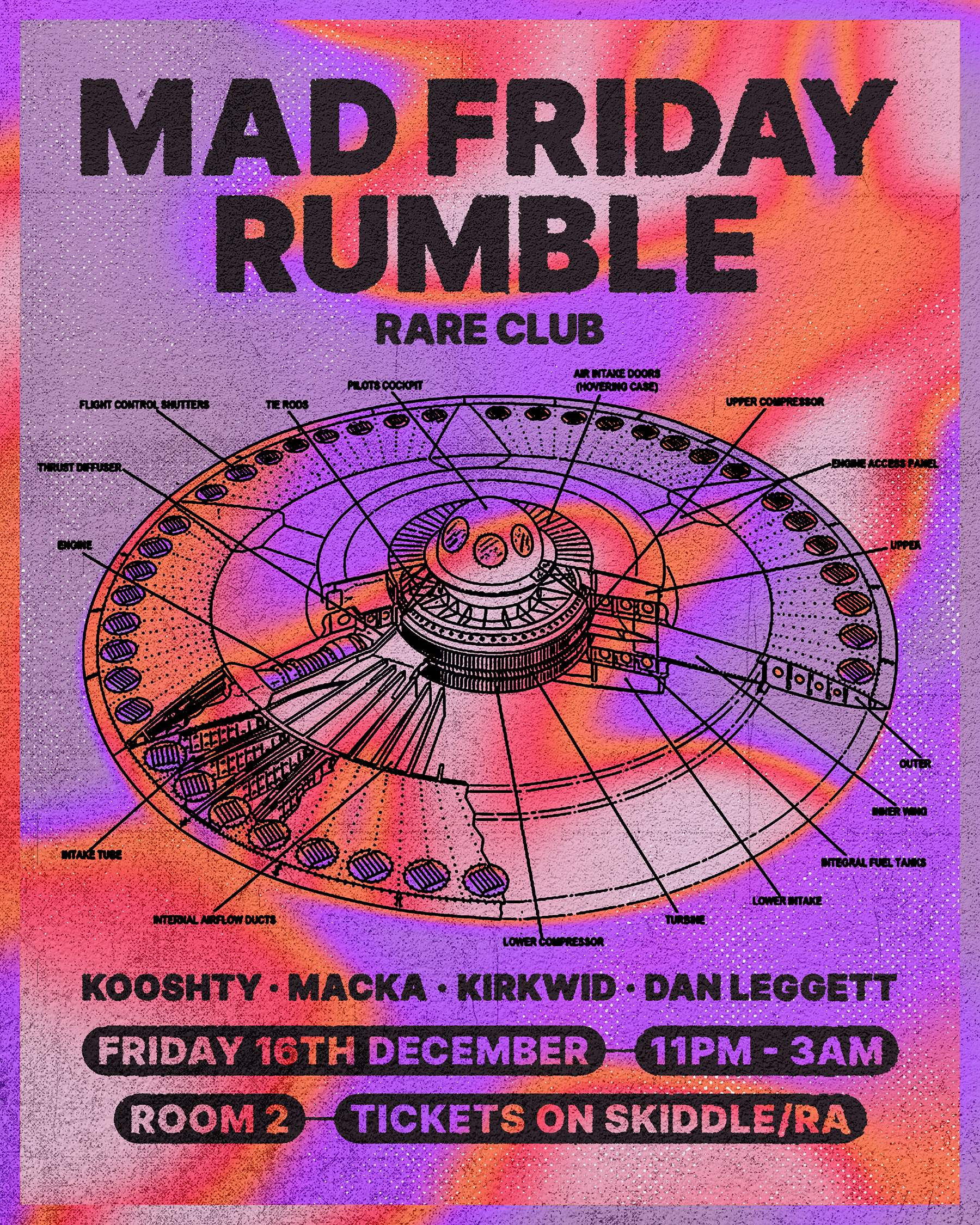 RARE Club // Mad Friday Rumble at Room 2 Glasgow, Glasgow