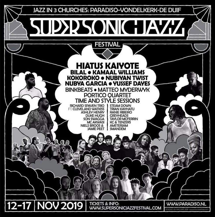 Super-Sonic Jazz Festival 2019 a Paradiso, Amsterdam