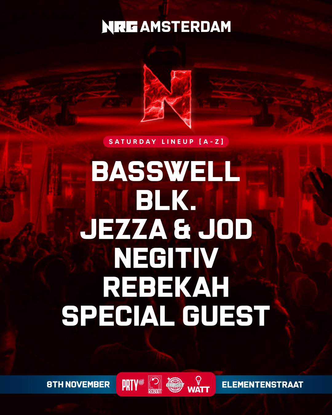 NRG Amsterdam: Day 2 at Warehouse Elementenstraat, Amsterdam · Tickets