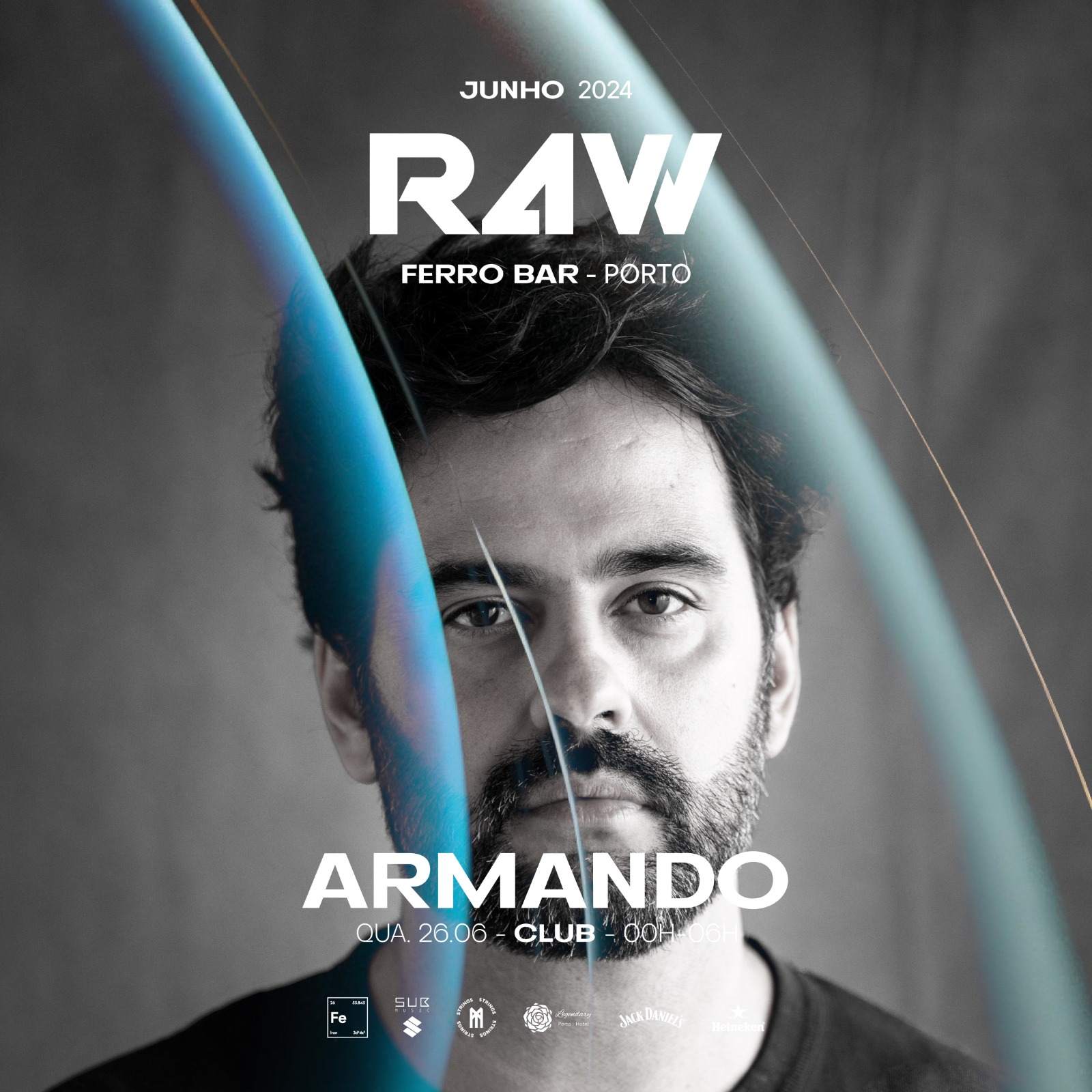 R4W with Armando (Club) Miguel Quitério (Terrace) at Ferro Bar, Porto
