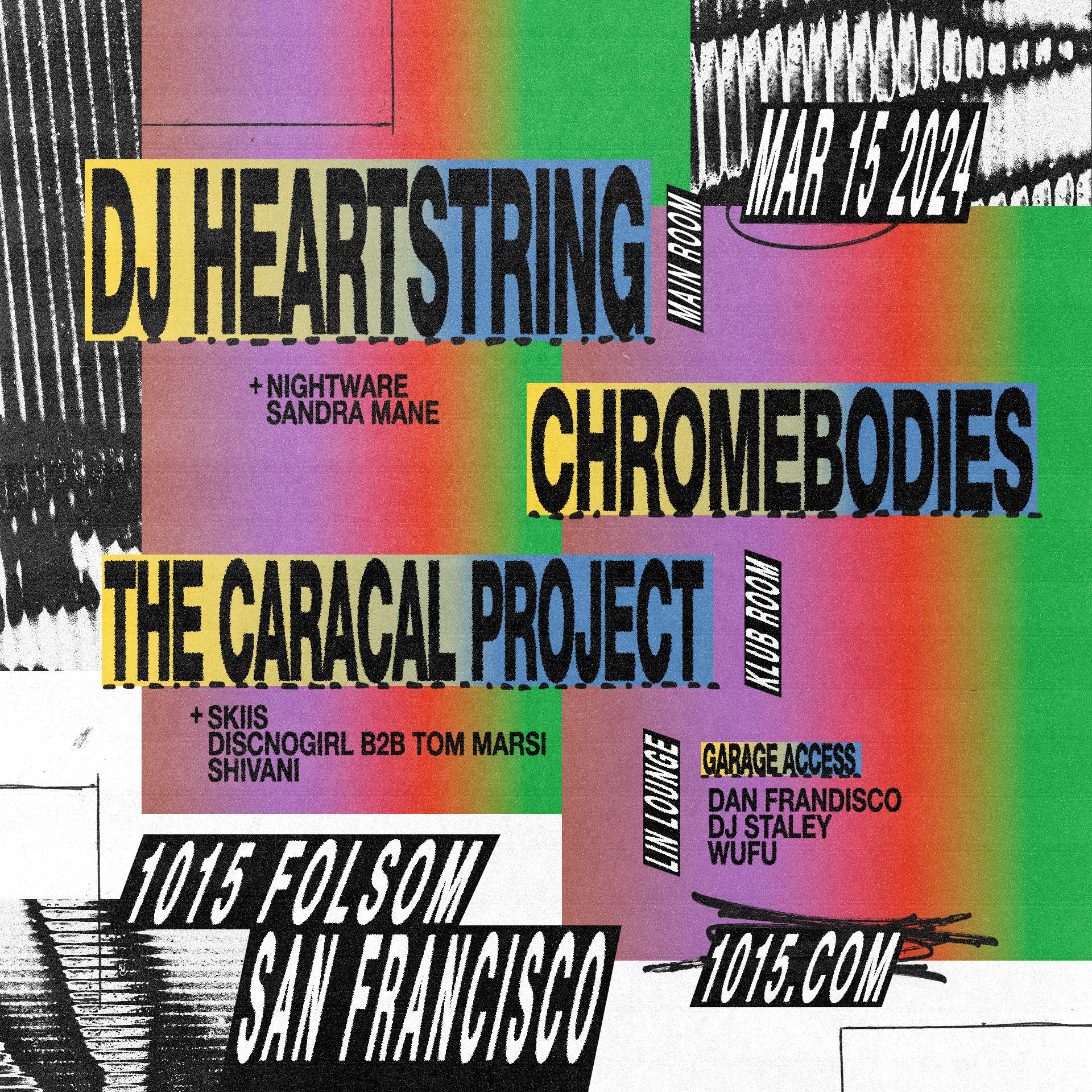 DJ Heartstring at 1015 Folsom, San Francisco/Oakland
