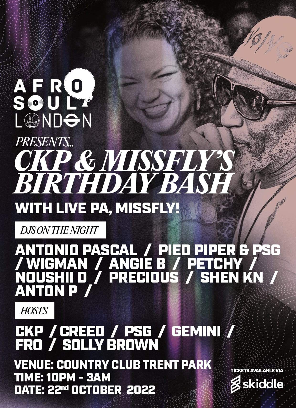 Ckp And Missflys Birthday Bash At Country Club Trent Park London