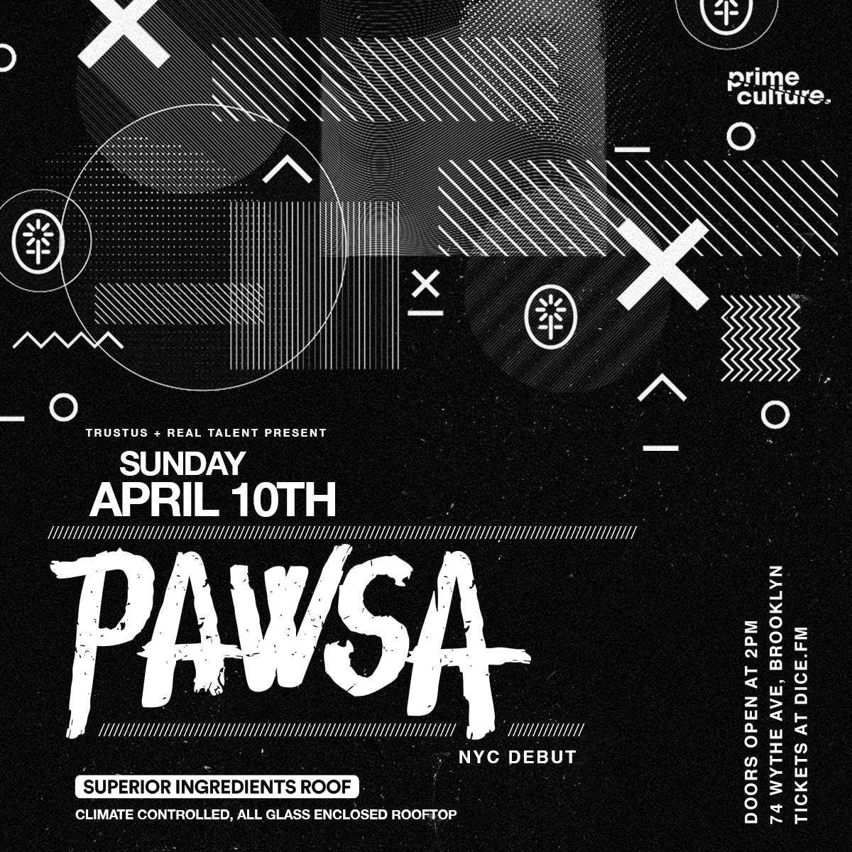 PAWSA at Superior Ingredients, New York City