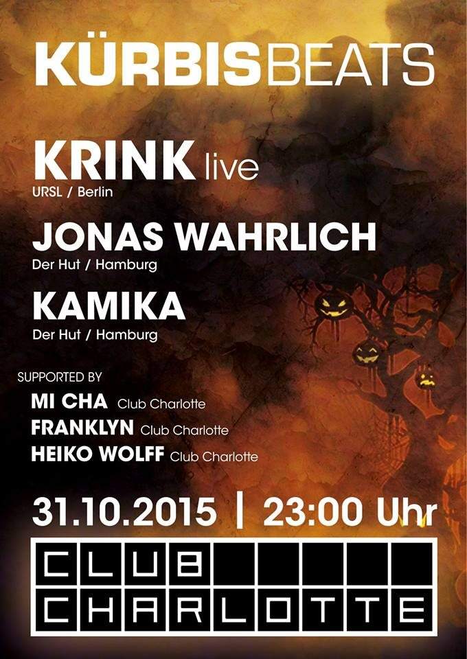 Kürbisbeats 2015 em Club Charlotte, Munster