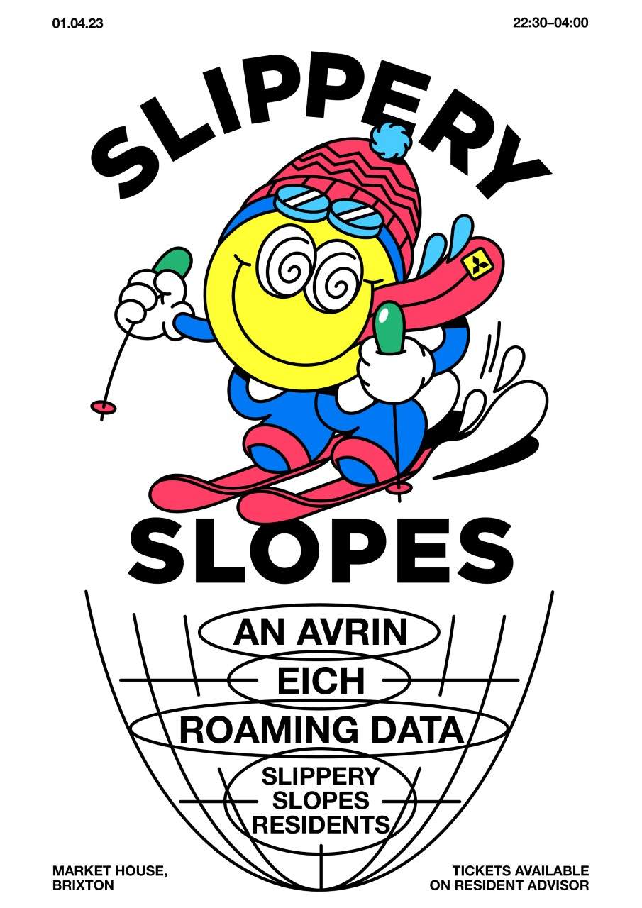 Slippery Slopes (Launch Night) - An Avrin, Eich & Roaming Data bij ...