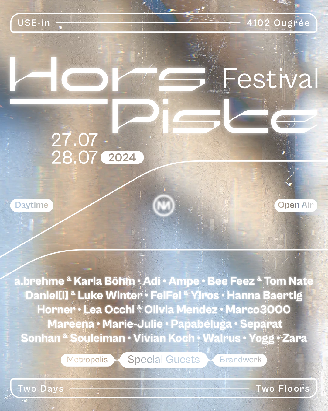 Hors-Piste Festival at Use-In, Belgium