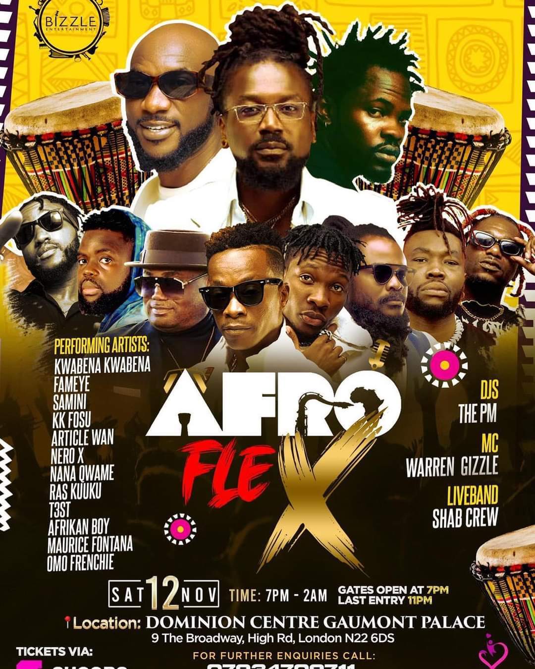 Afro Flex at Dominion, New York City