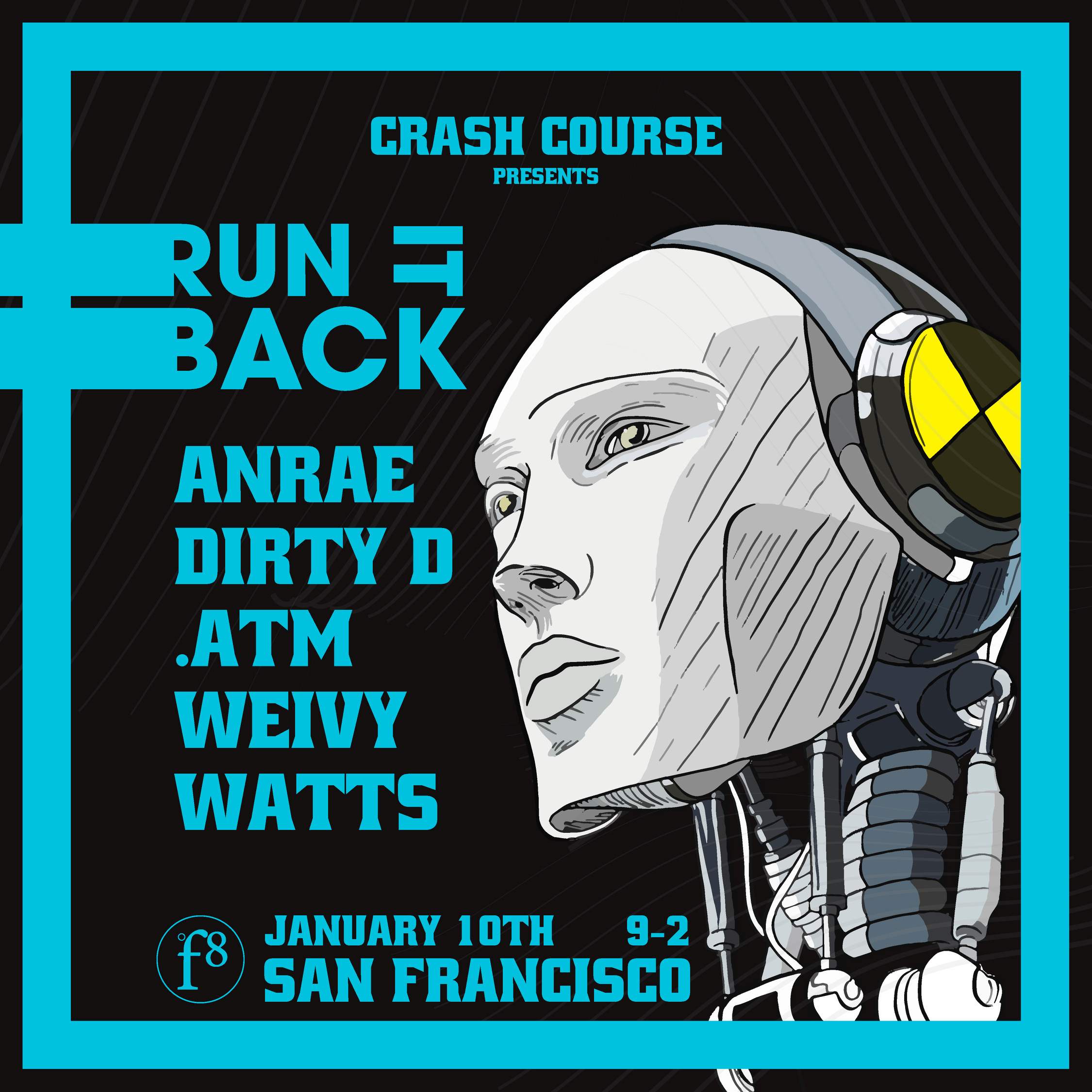 The First Run It Back of 2024 at F8 1192 Folsom, San Francisco/Oakland