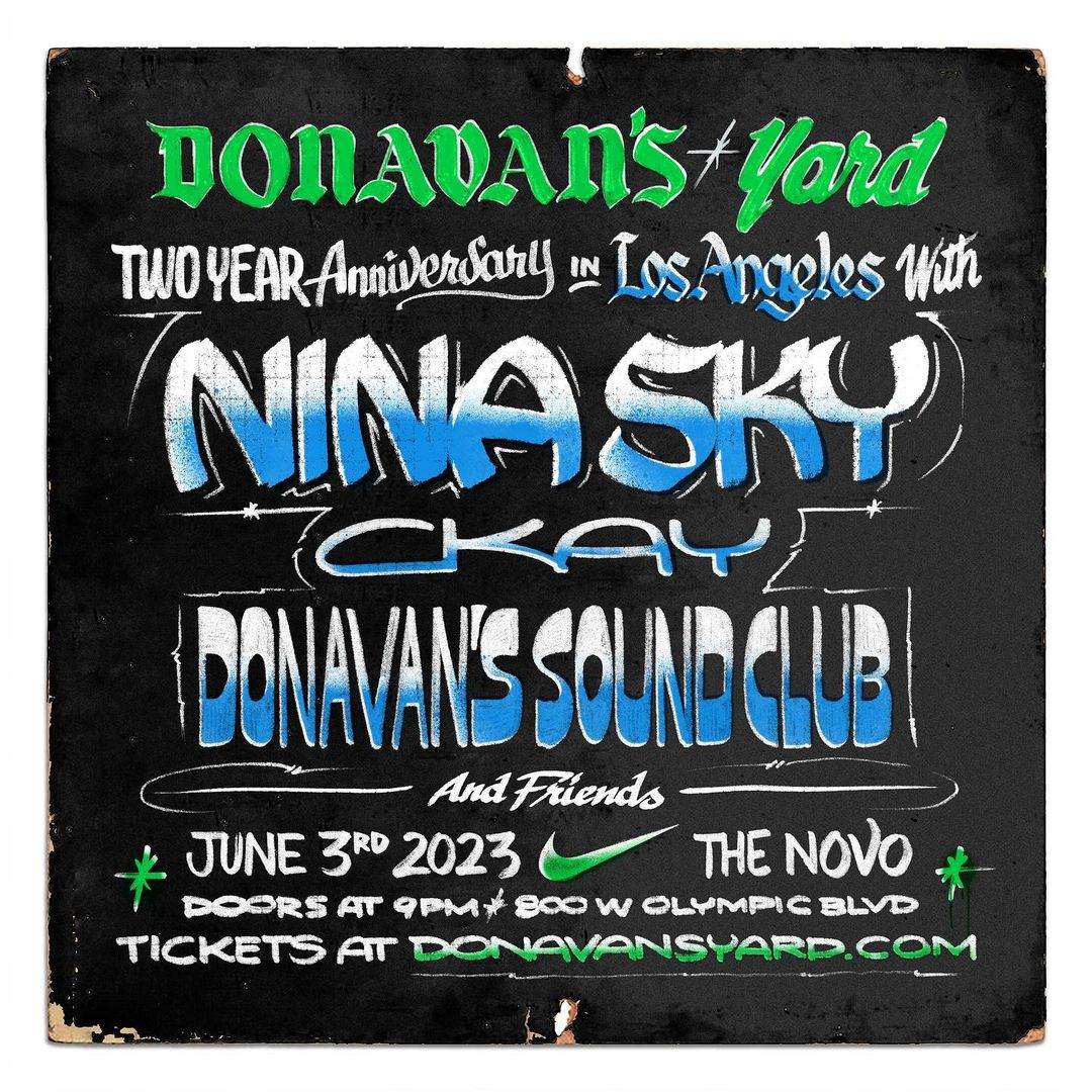 Donavan's Yard Two Year Anniversary at The Novo, Los Angeles