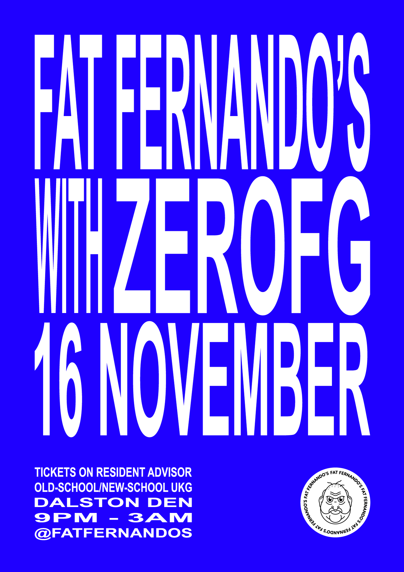 Fat Fernando's 002 with ZeroFG at Dalston Den, London