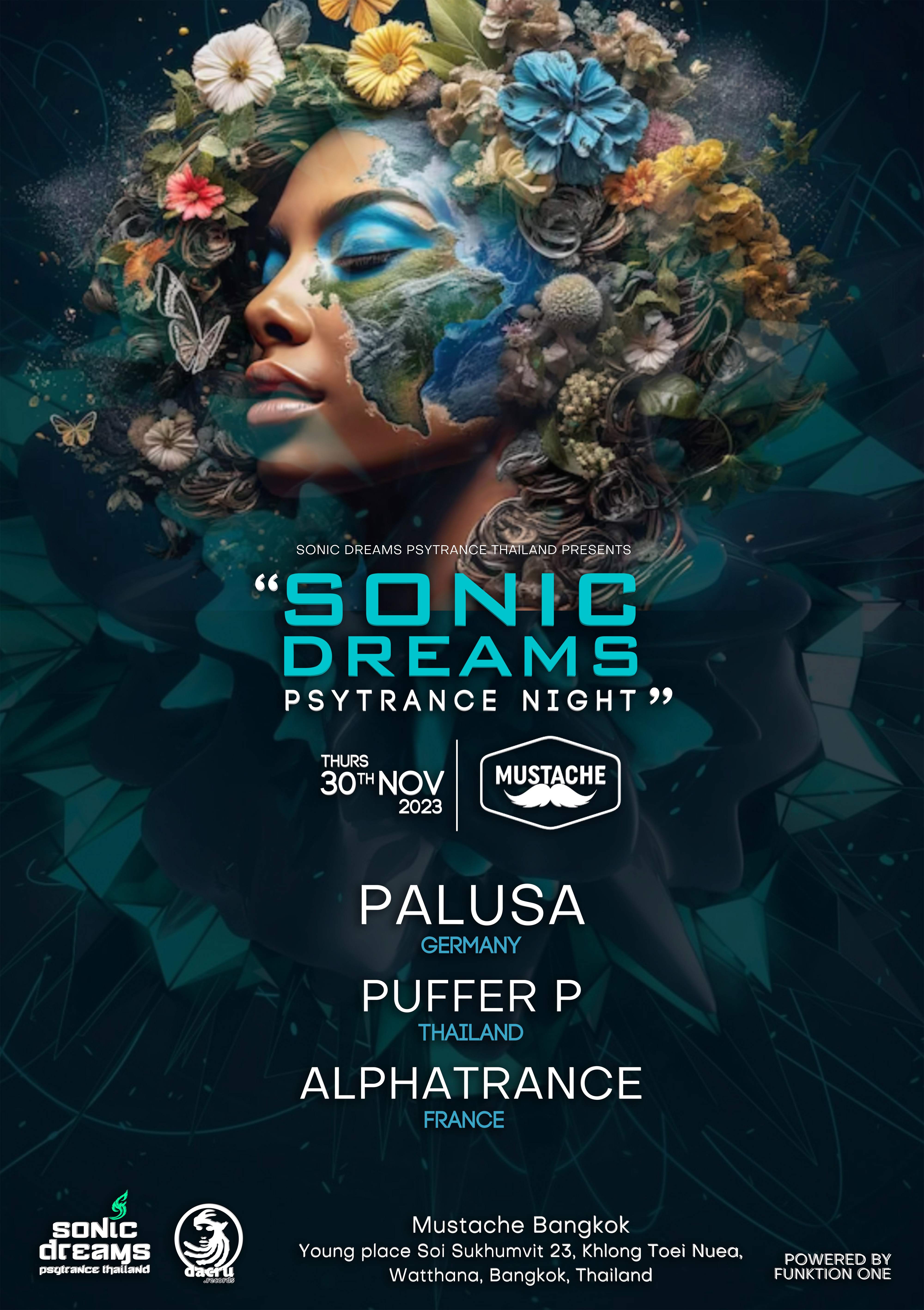 Sonic Dreams I PsyTrance Night at Mustache BKK at Mustache Bar, Bangkok