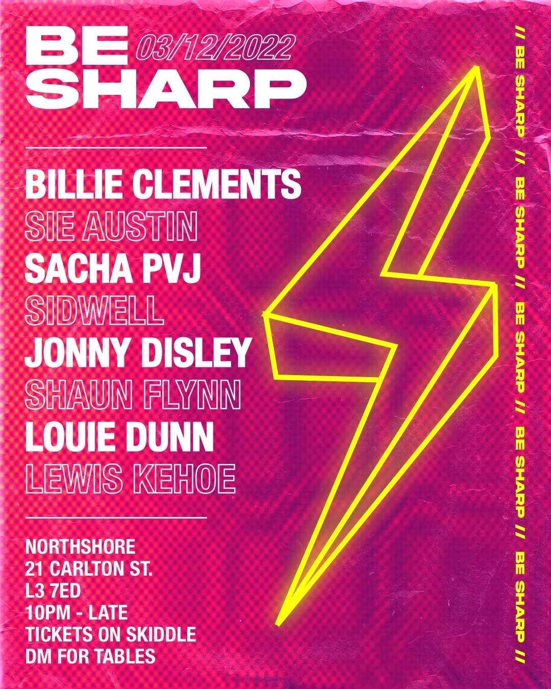 Be Sharp at North Shore Troubadour, Liverpool