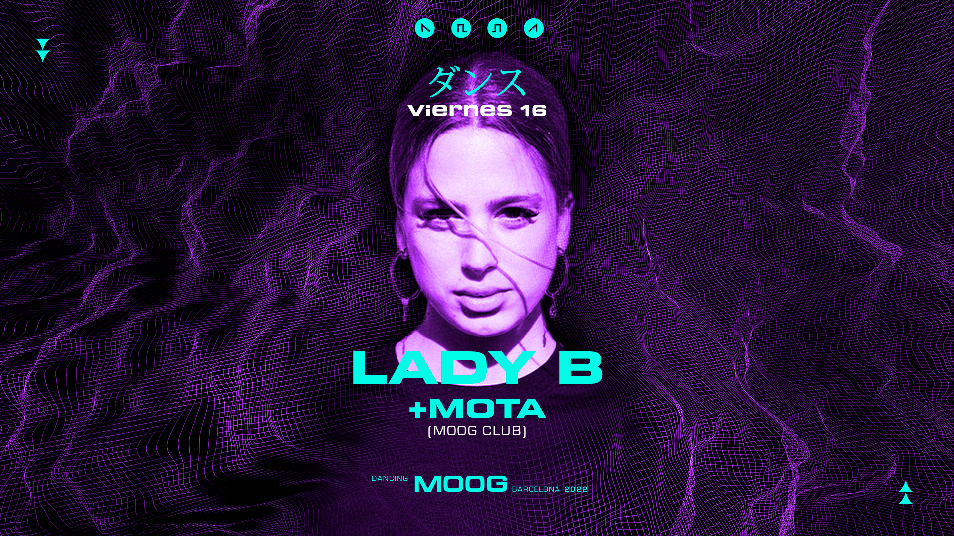 LadyB + Mota (MOOG Club) at Moog Club, Barcelona
