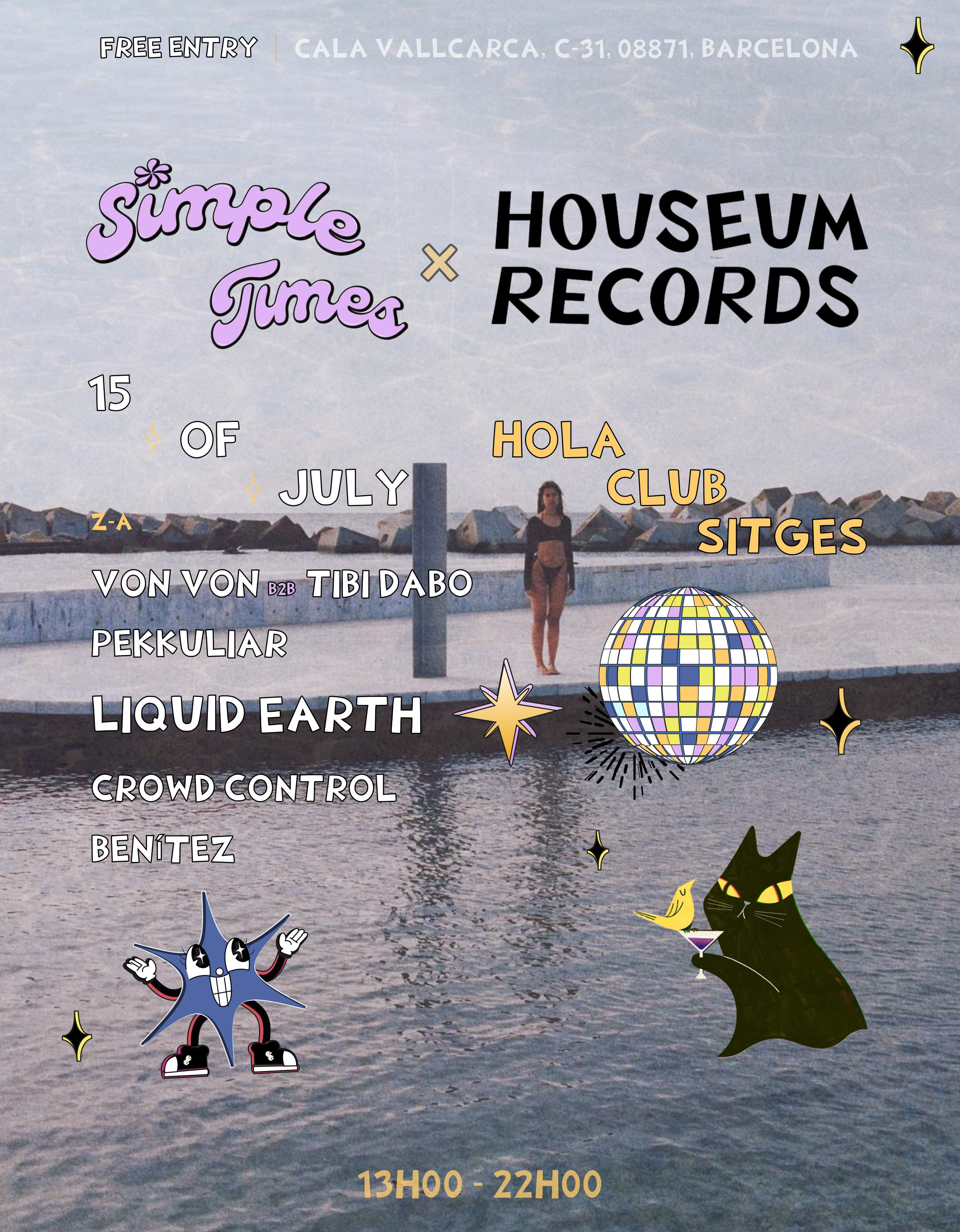 Beach Party with Liquid Earth! Hosted by Houseum & Simple Times (Free ...