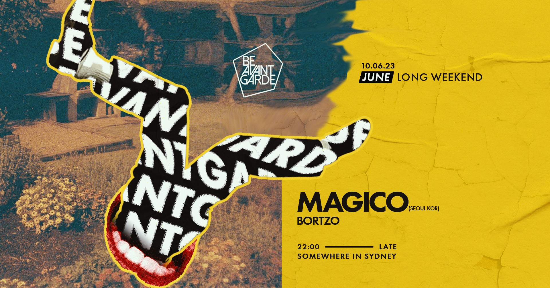 B A G with Magico - Somewhere in Sydney at TBA - Secret Location., Sydney