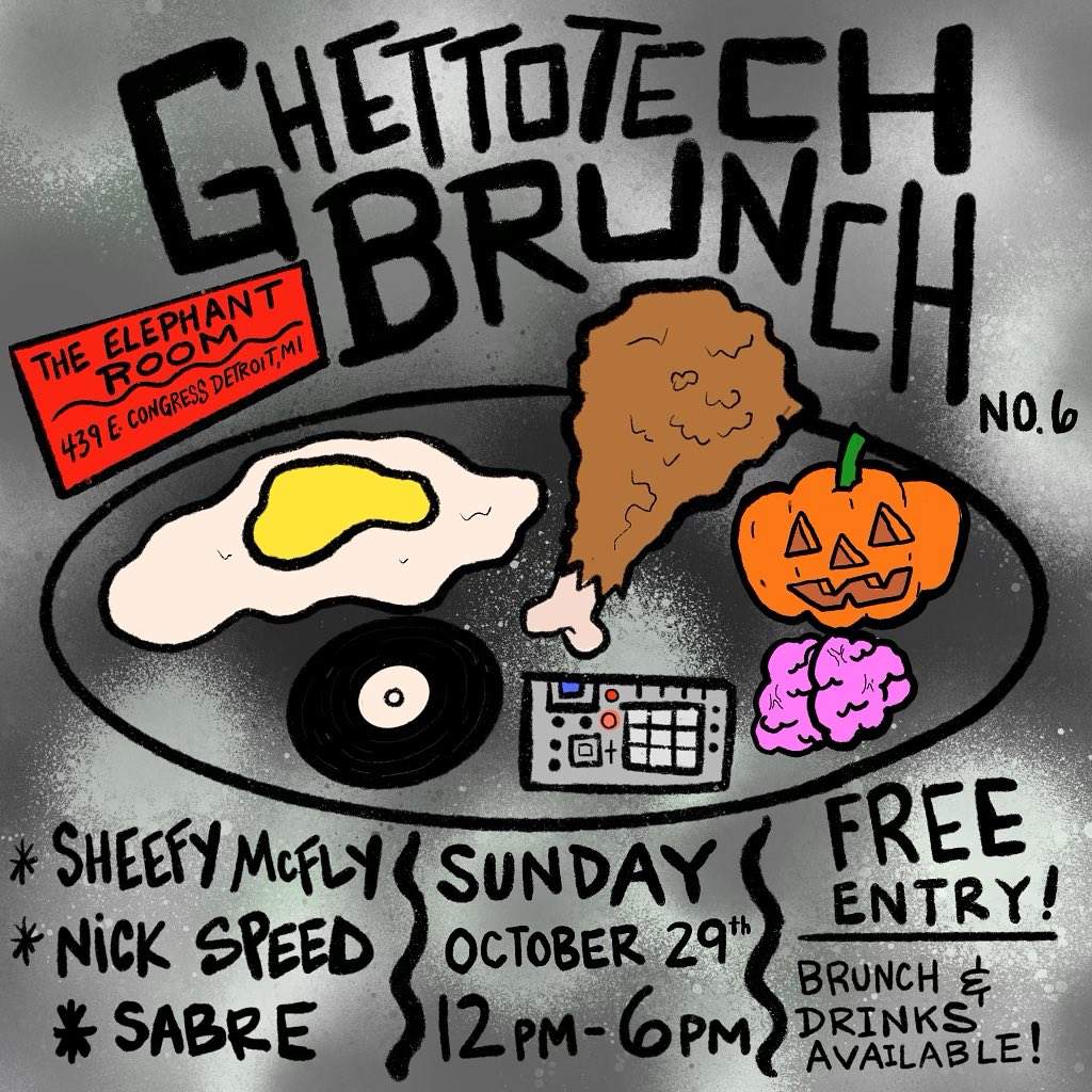 GhettoTech Brunch at The Elephant Room, Detroit