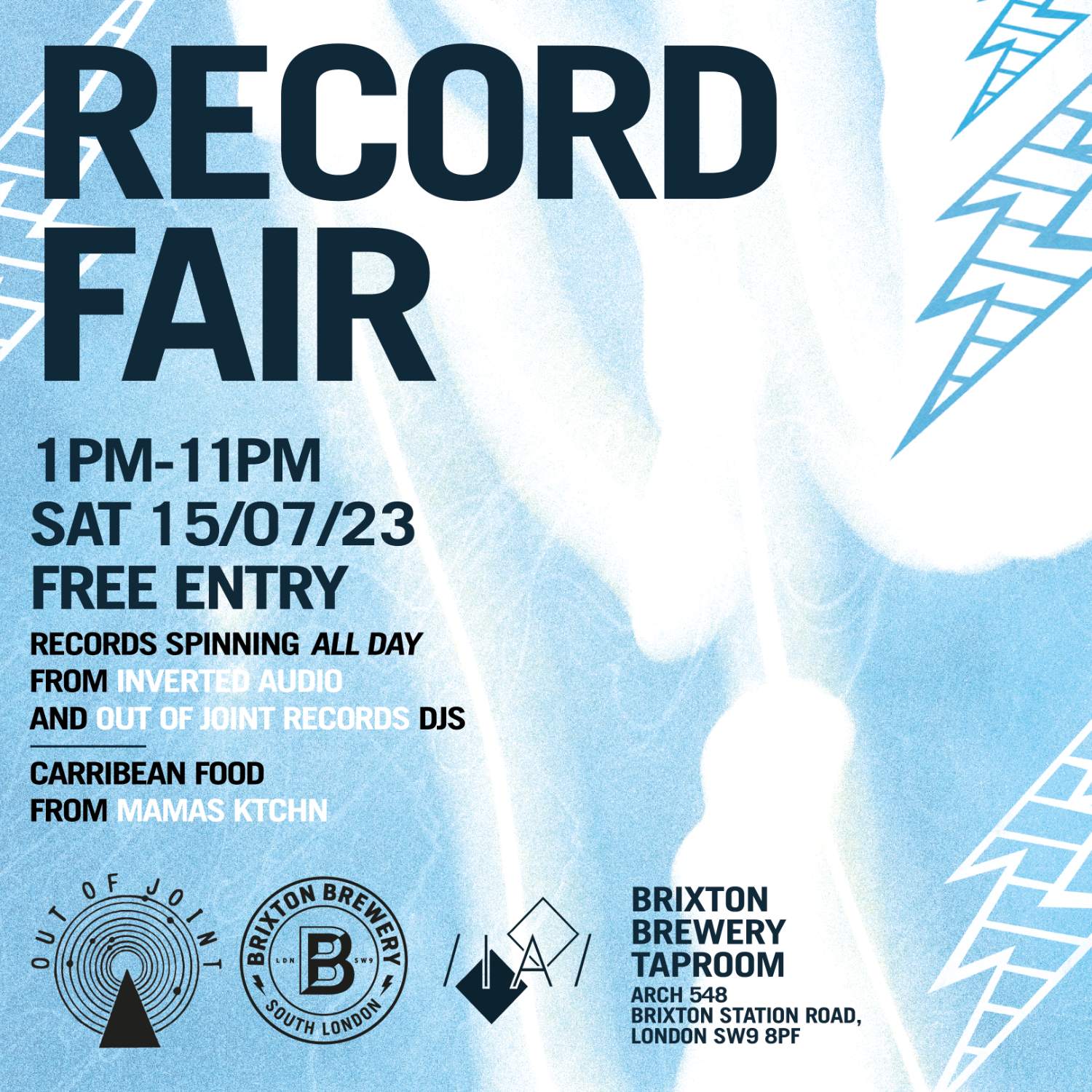 Brixton Brewery Record Fair: Inverted Audio Store x Out Of Joint ...
