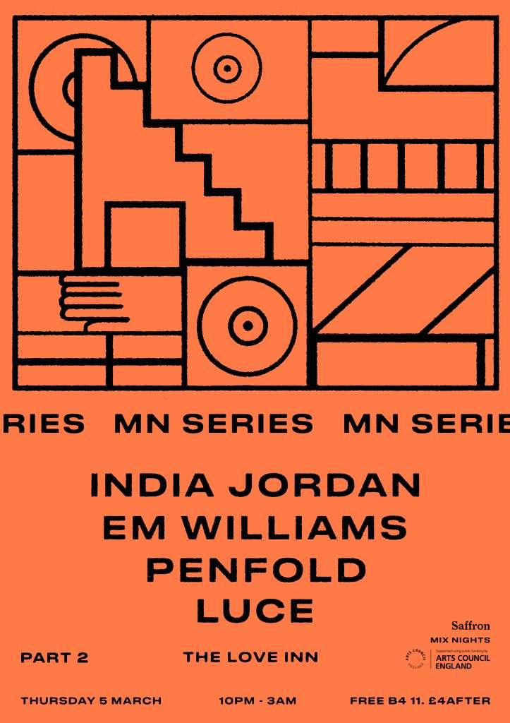 MN Series: India Jordan / Em Williams / Penfold / Luce bei The Love Inn ...