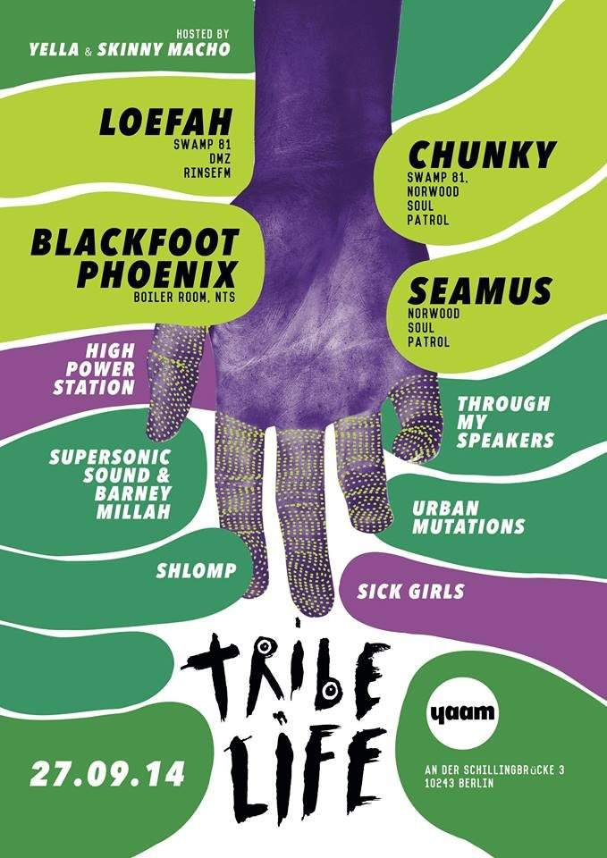 Tribelife en YAAM Berlin, Berlín