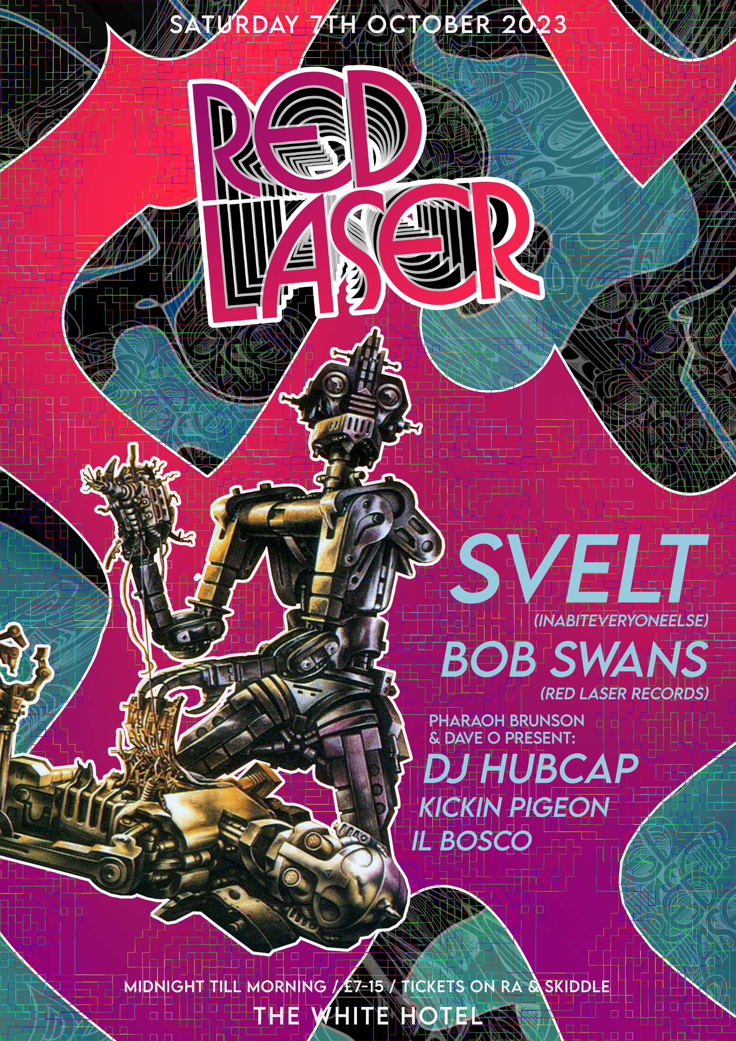 Red Laser with Svelt at The White Hotel, Manchester