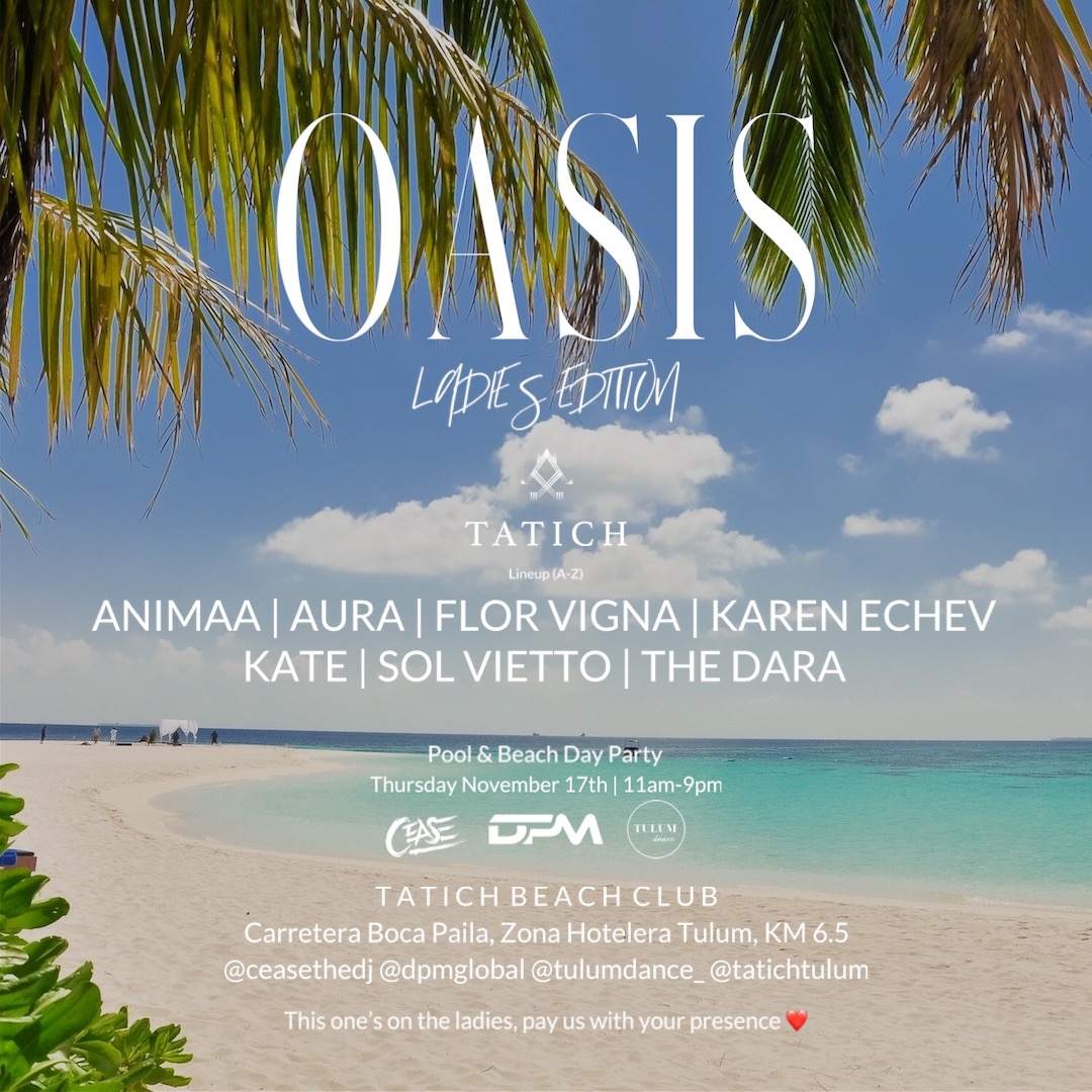 OASIS bei Tatich Beach Club, Tulum