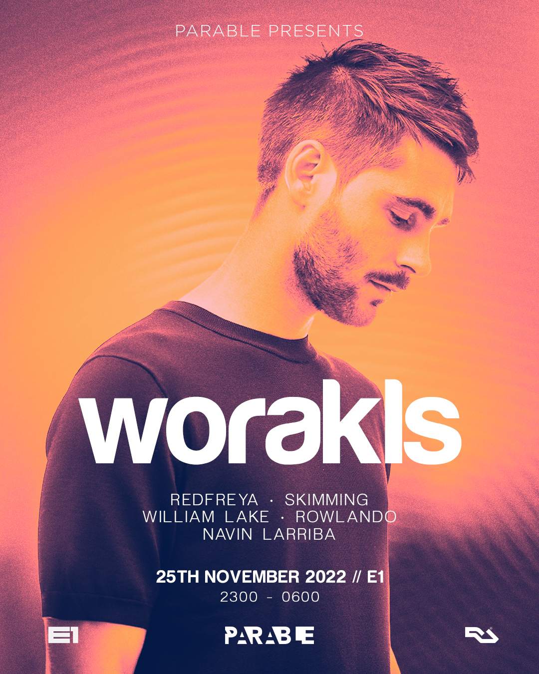 Parable presents: Worakls (aftershow) at E1, London
