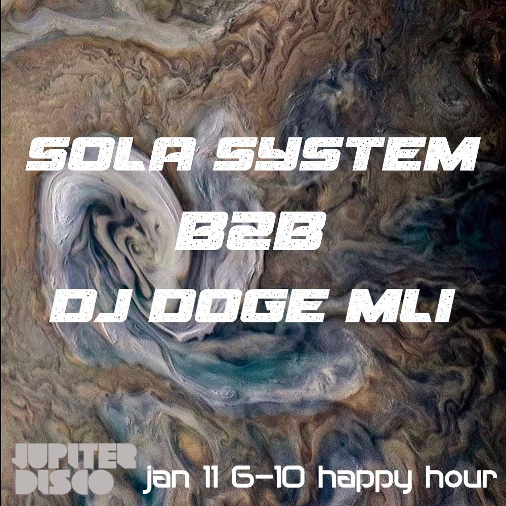sola system b2b dj doge mli at Jupiter Disco, New York City