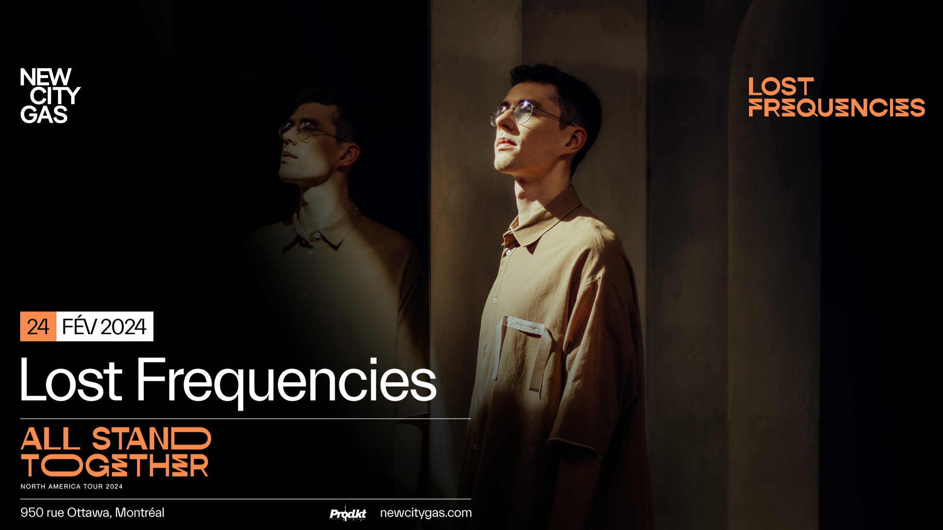 Lost Frequencies - All Stand Together Tour at New City Gas, Montreal