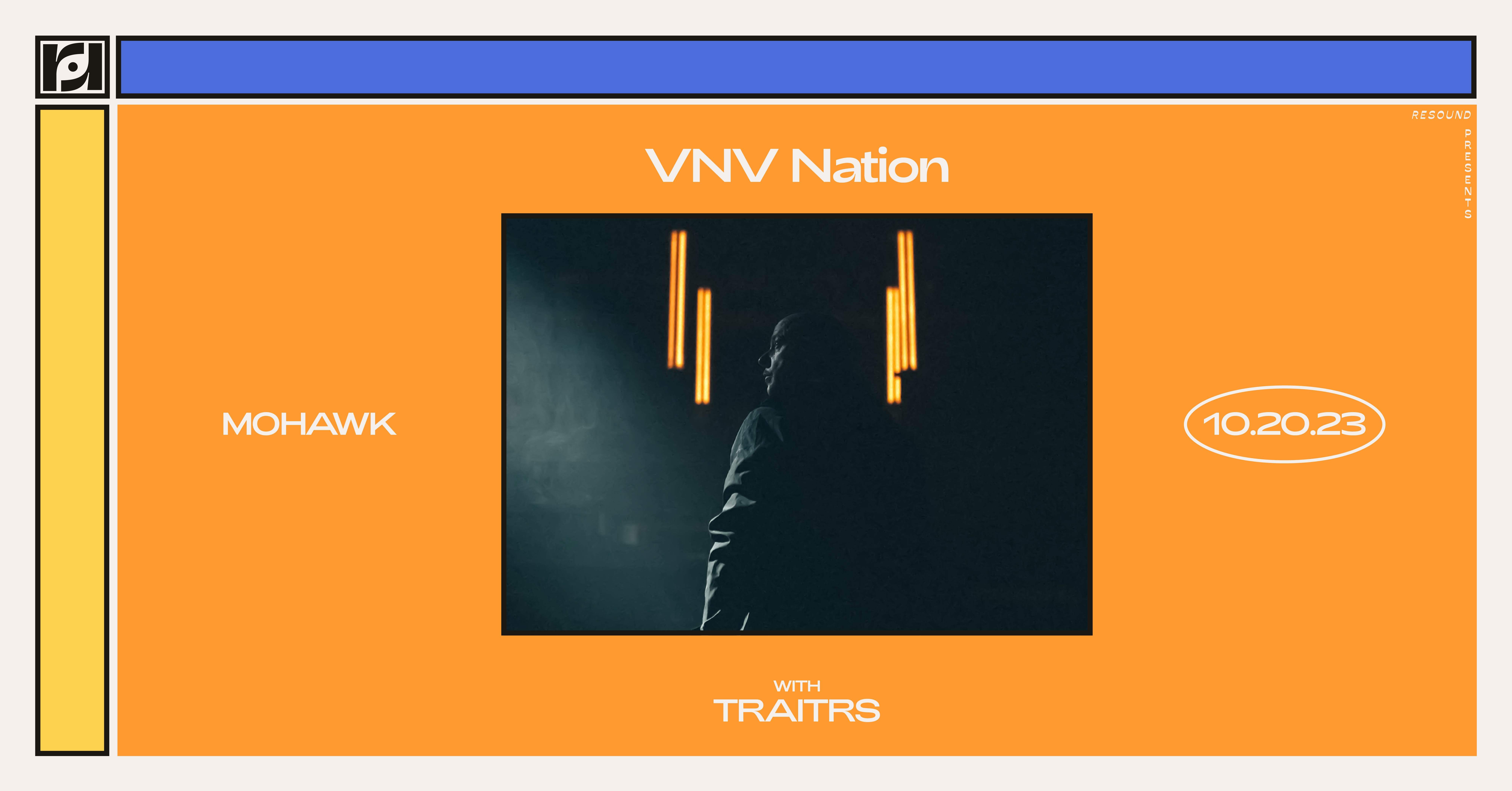 Resound Presents: VNV Nation with Traitrs at Mohawk, Austin