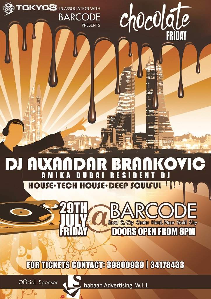 Chocolate Friday at Barcode, Bahreïn