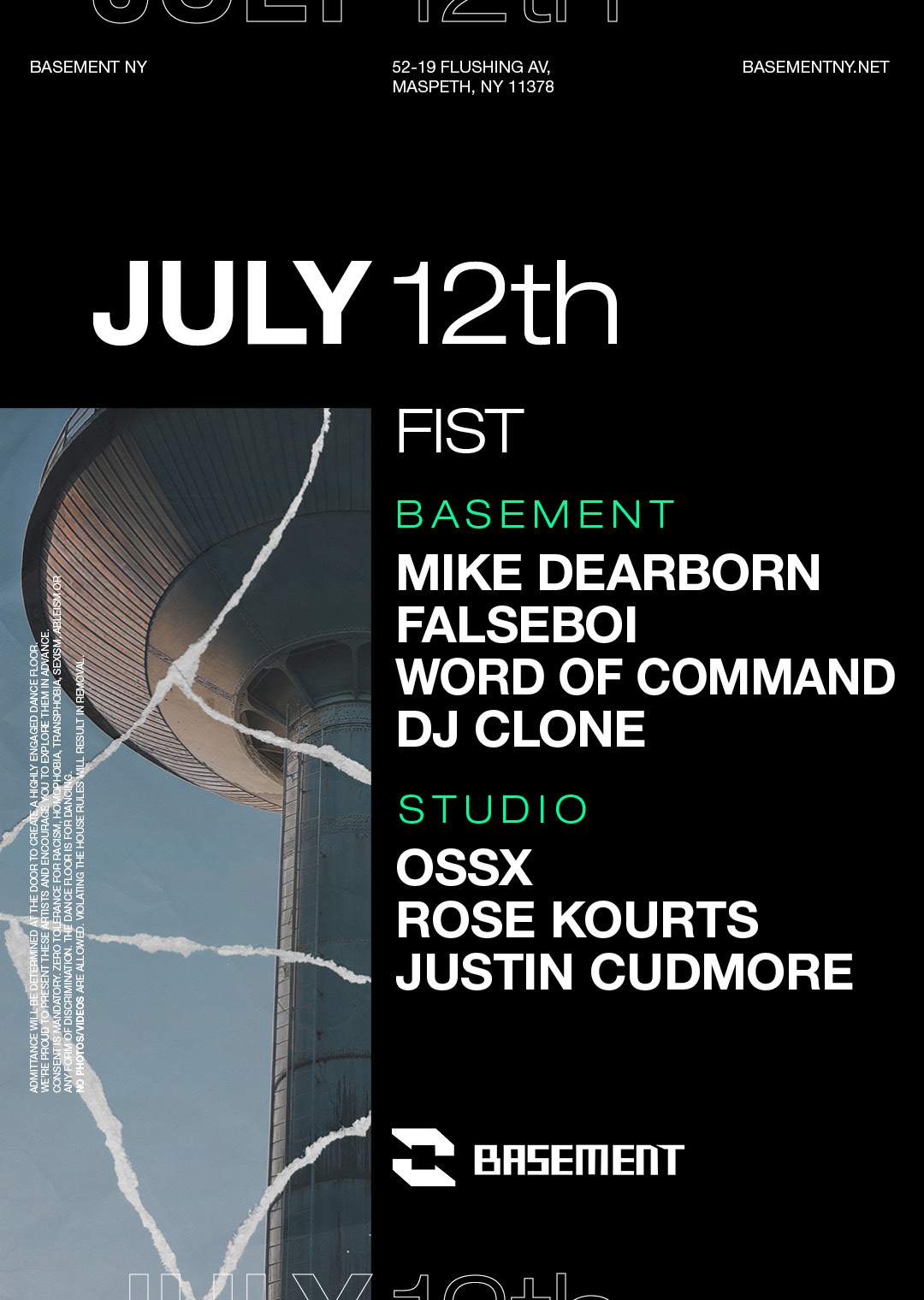 FIST: Mike Dearborn / FALSEBOI / Word of Command / DJ Clone / OSSX ...