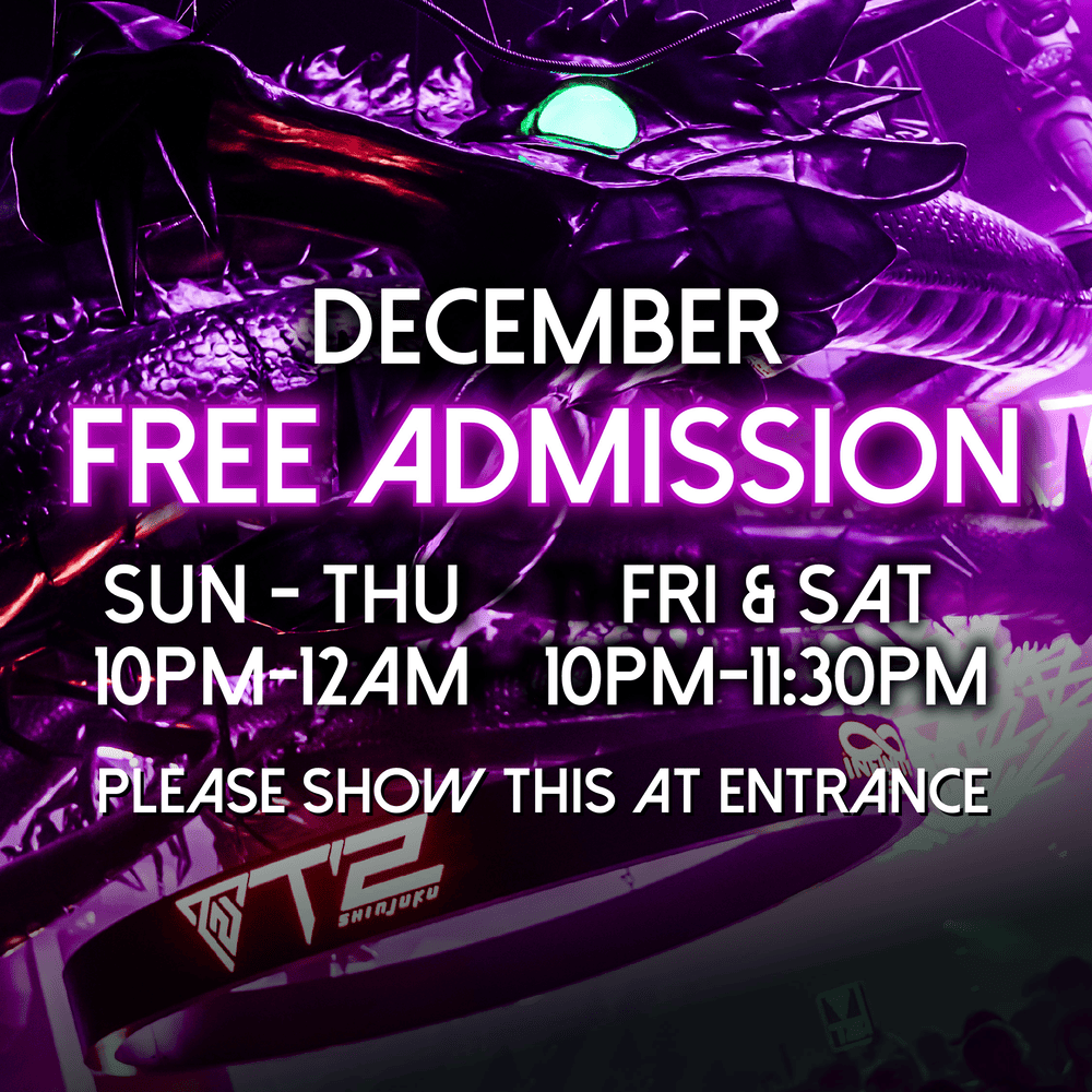 T2 MONDAY at T2 Shinjuku, Tokyo