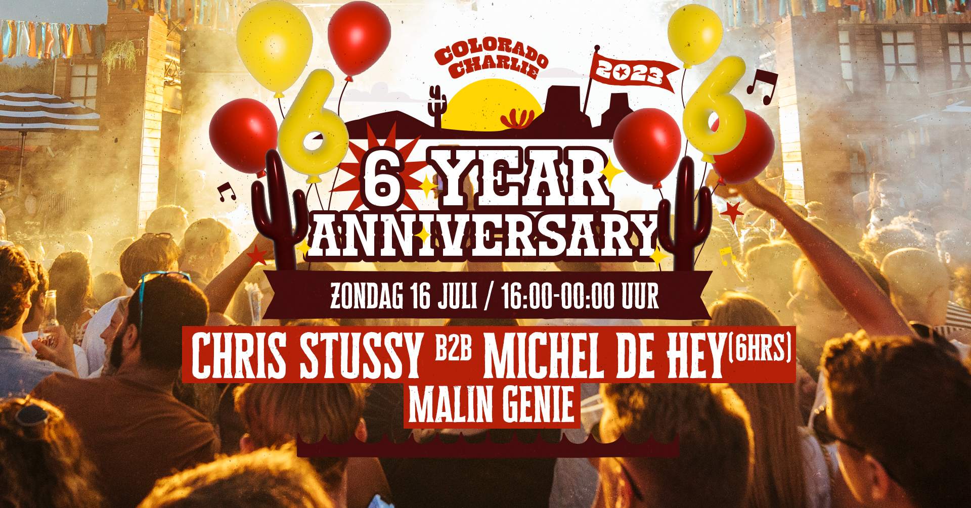 Colorado Charlie 6 Year Anniversary at Colorado Charlie, The Hague